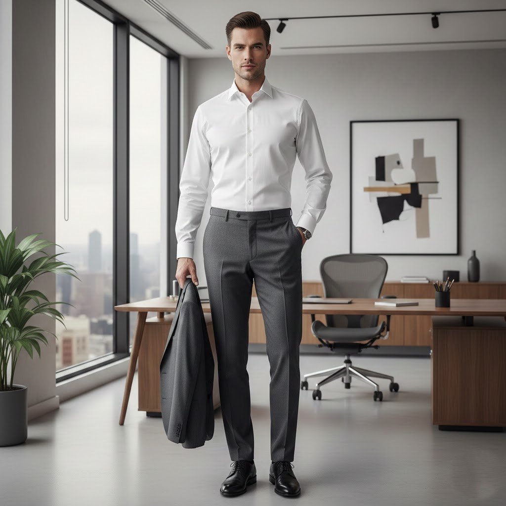 How Well-Dressed Men Nail Office Style: 10 Key Details – Alexcosta